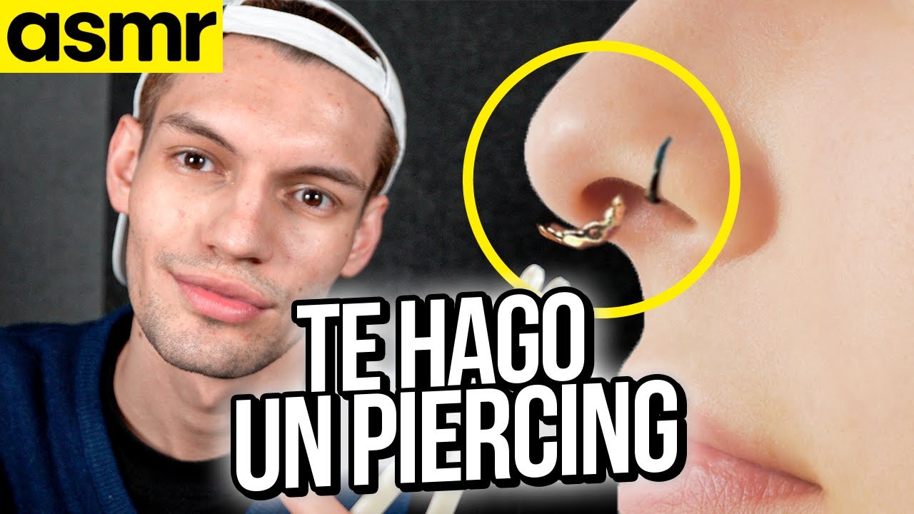 asmr para dormir roleplay | te hago un piercing | mol asmr español ...