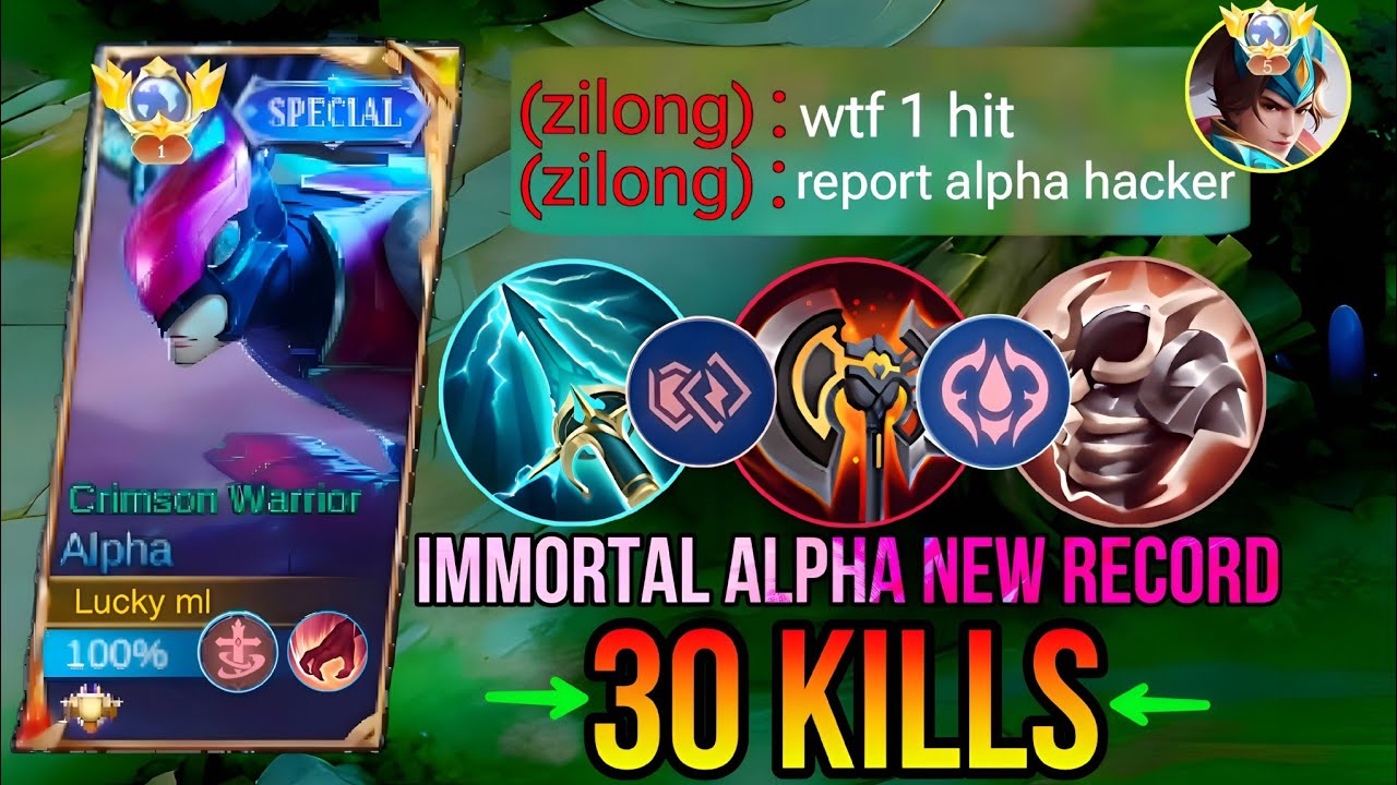 HOW TO PLAY ALPHA LIKE A PRO PLAYER | ALPHA 1 HIT BUILD 2025 - YouTube