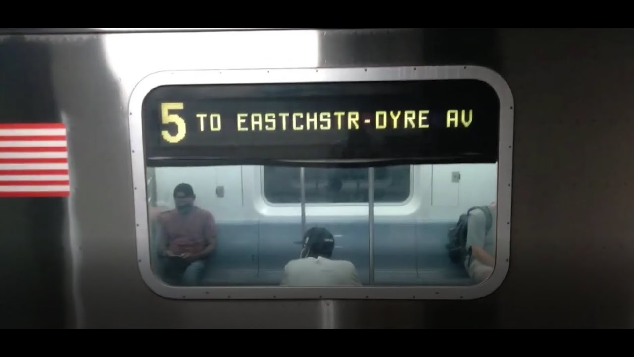 NYC Subway | Bombardier R142 5 Train Ride from Brooklyn College ...