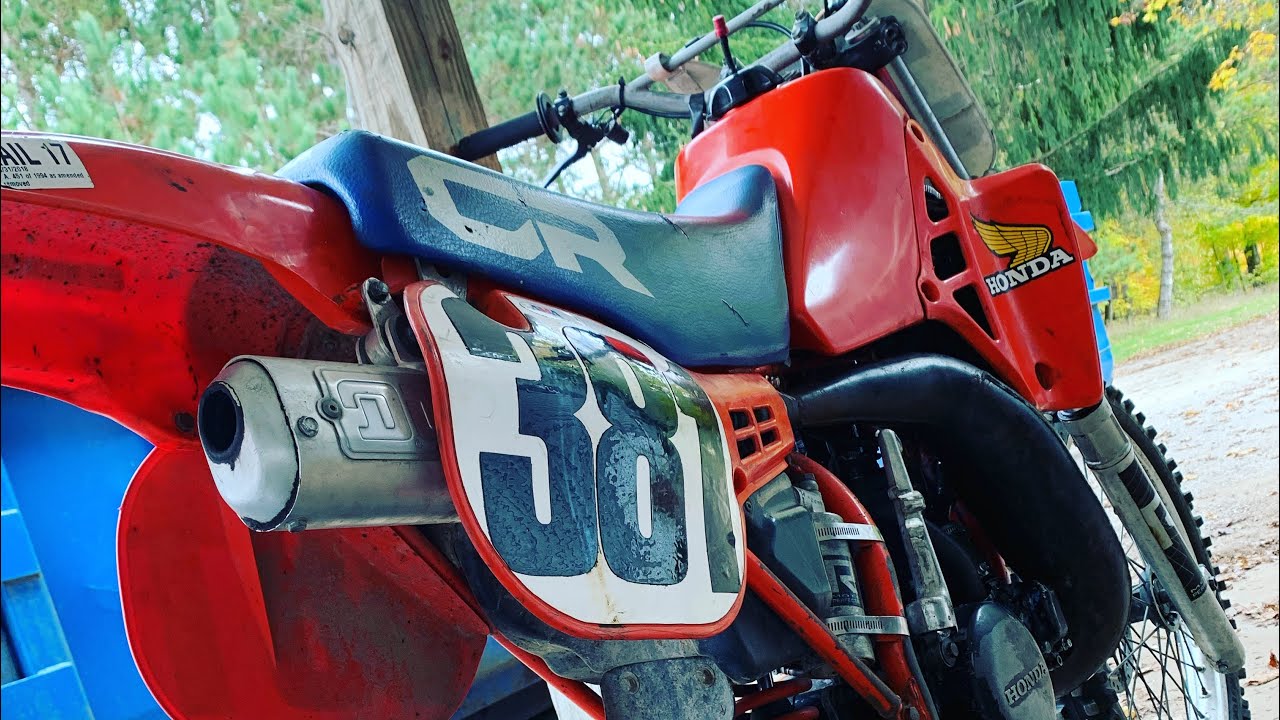 1984 Honda CR250R 2 Stroke - YouTube