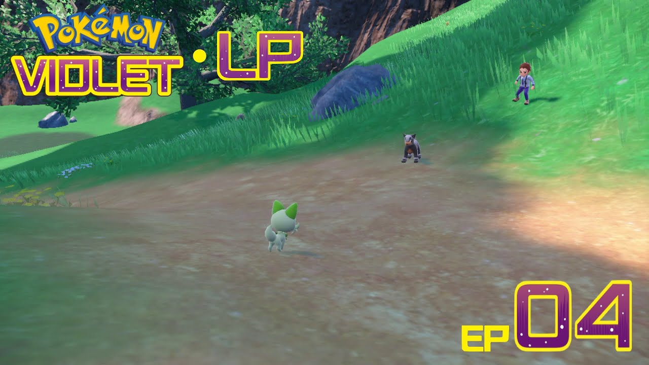 Pokemon Violet LP - Part 04 - Battling around the area leveling up a ...
