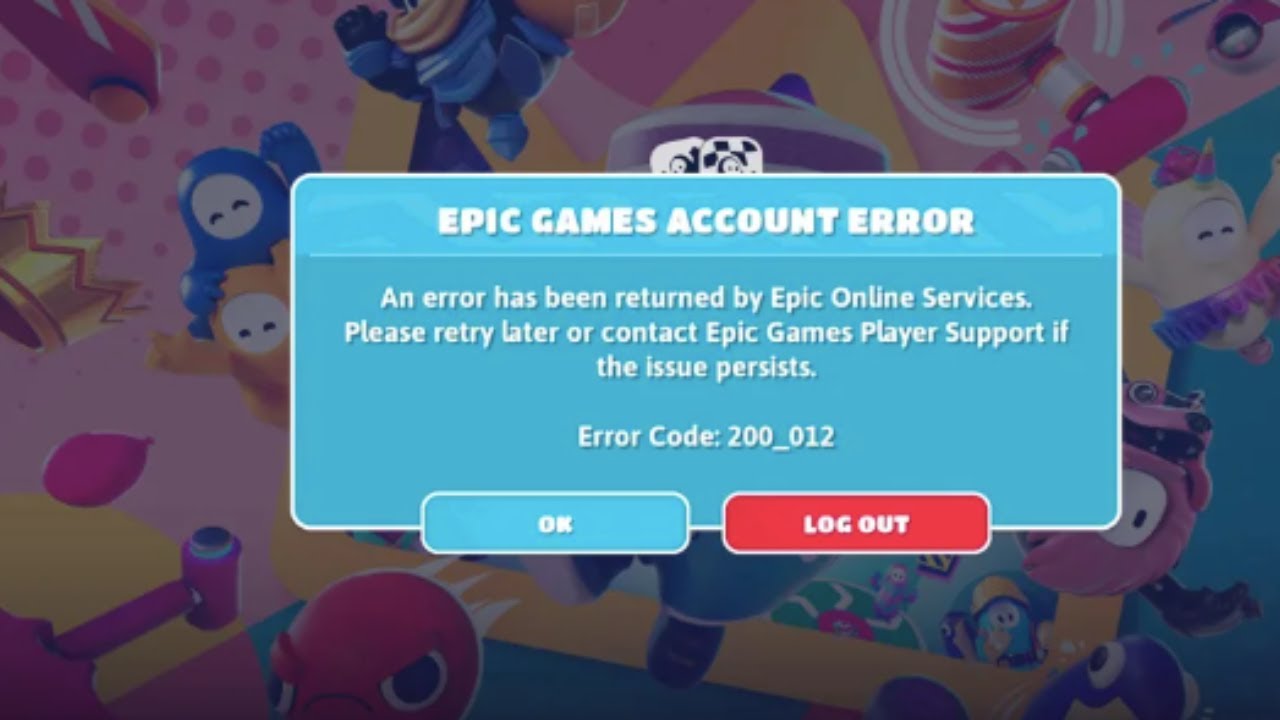 How To Resolve Fall Guys Error Code 200_012? - YouTube