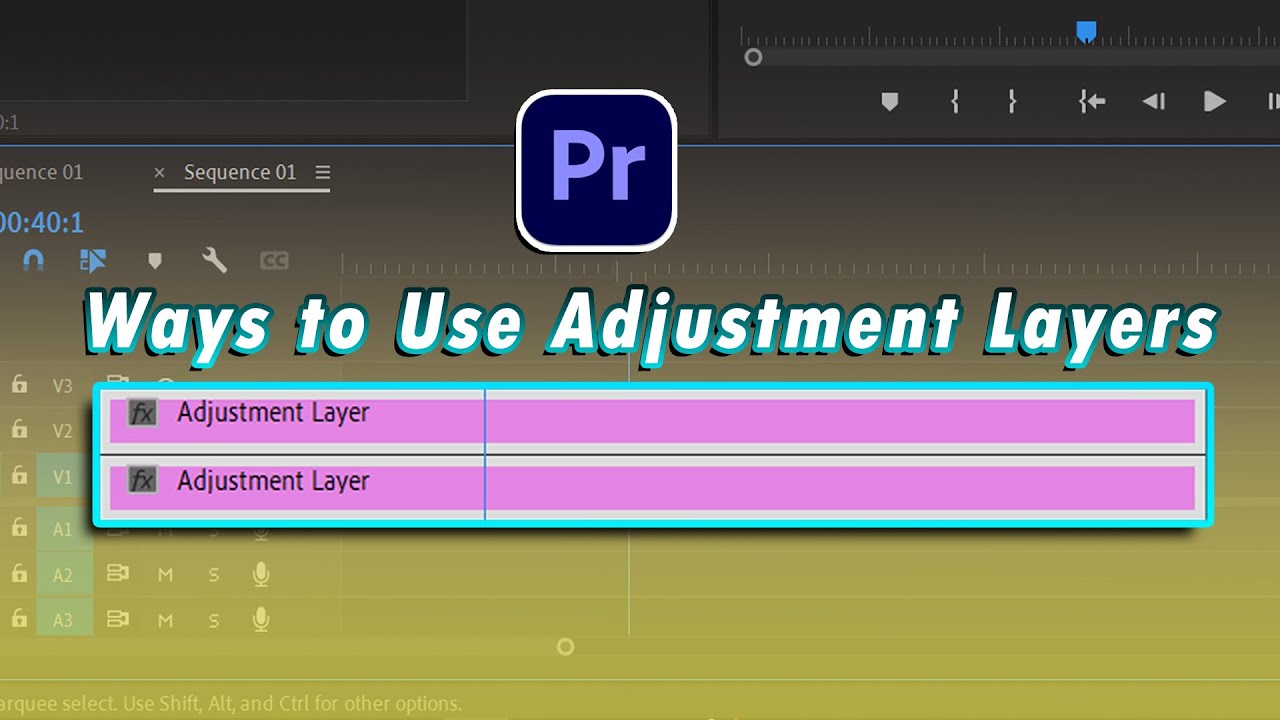 Creative Ways to Use Adjustment Layers in Adobe Premiere Pro | လၢႆး ...