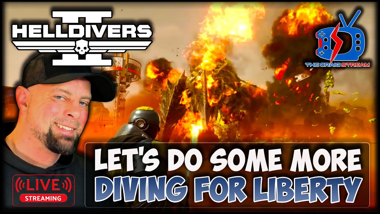 HELLDIVERS 2 LIVE STREAM - TIME TO SPREAD MORE OF THAT SWEET DEMOCRACY - YouTube