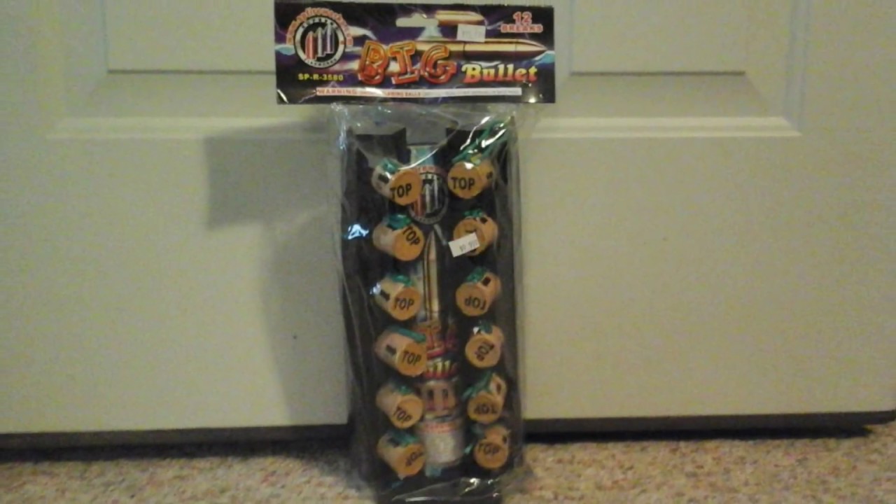 Big Bullet Canister Shells by Supreme Fireworks - YouTube