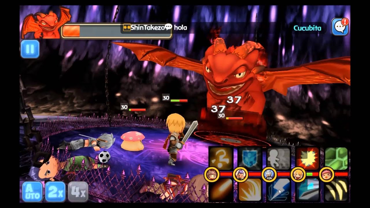 Hello hero Episode 6 - boss raid. Big Nose - YouTube