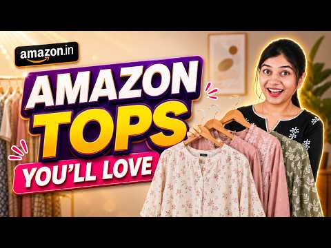 Stylish & Comfortable Tops to Pair With Jeans | Tops Haul From Amazon📦