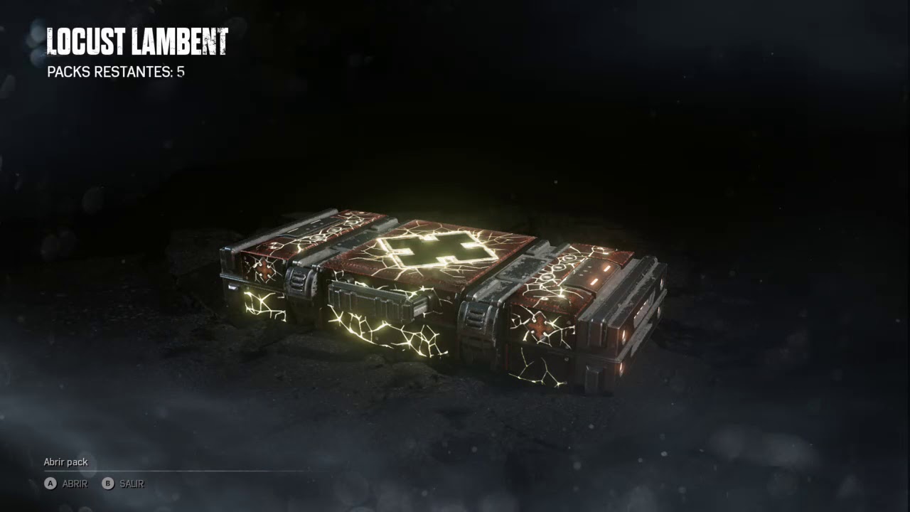 GEARS OF WAR 4 LAMBENT LOCUST EN 5 PACKS LOS 3 PERSONAJES - YouTube
