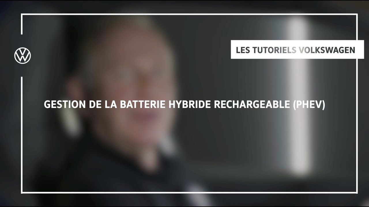 Batterie hybride rechargeable (PHEV) | Tutoriels | Volkswagen - YouTube