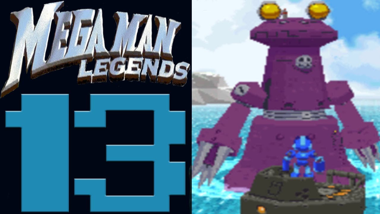 Megaman Legends [Part 13] Frog Robot Battle! - YouTube