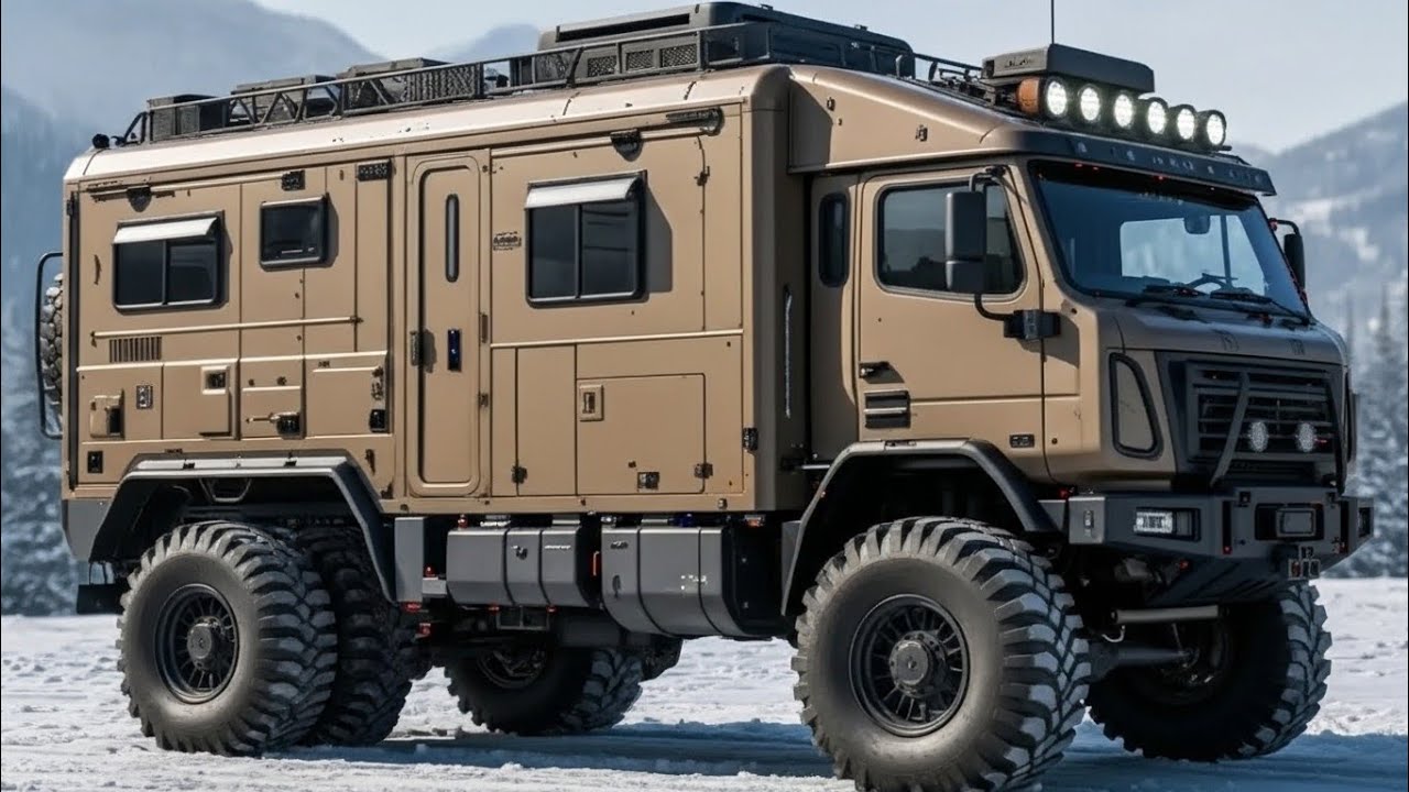 2026 Toyota Fortress Overlord 8x8 – Ultimate Extreme Overland Motorhome ...