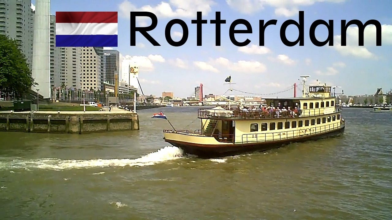 HOLLAND: Rotterdam, boat trip to Kinderdijk - YouTube