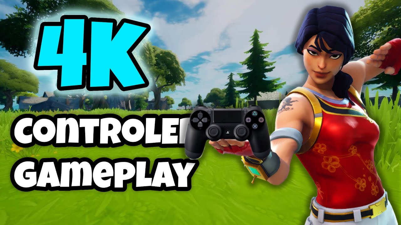 4K Controller Fortnite Battle Royal Gameplay! - YouTube