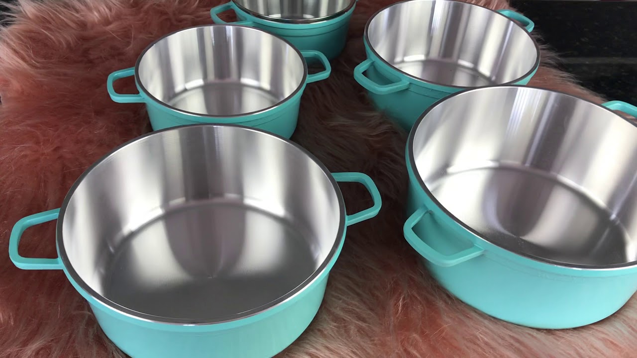 Panela de alumínio fundido - YouTube