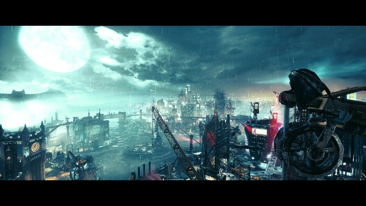 Batman Arkham Knight- 4K-21:9 gameplay - YouTube
