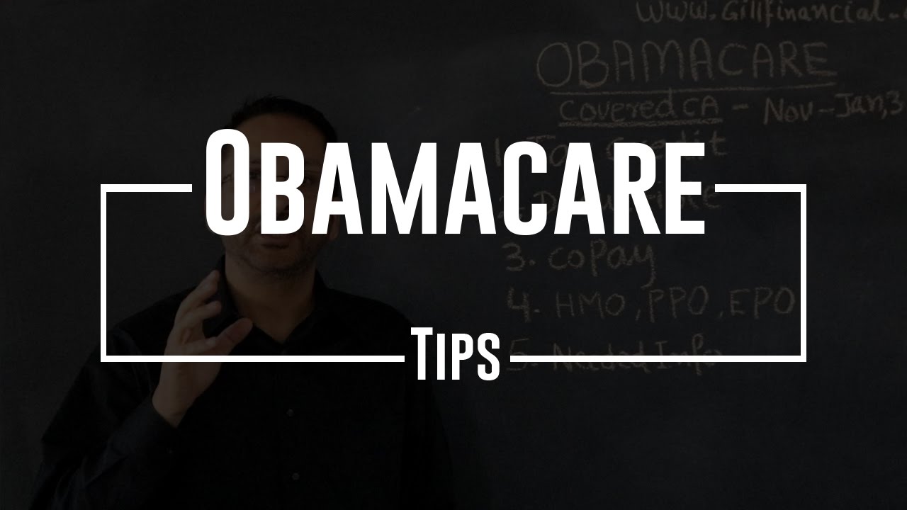 Obamacare Tips - YouTube