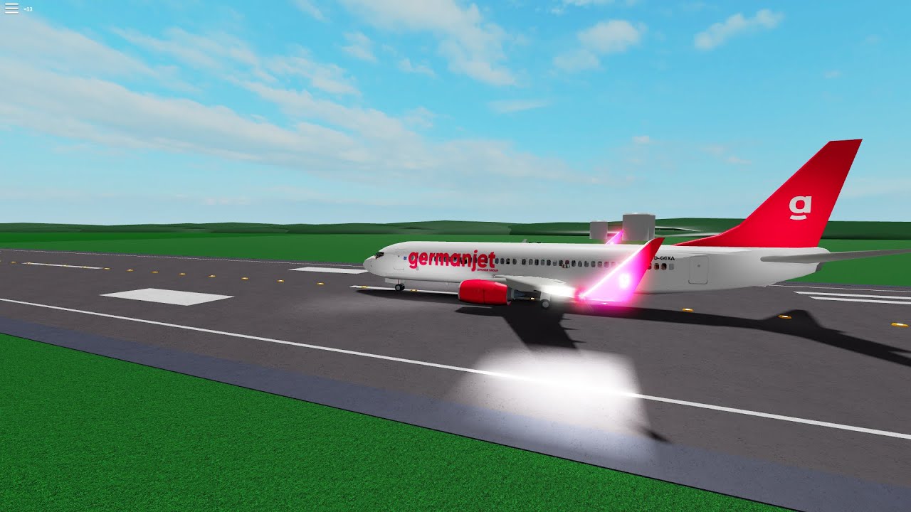 German Jet Review (Lemonde) - Roblox Airline Review - YouTube
