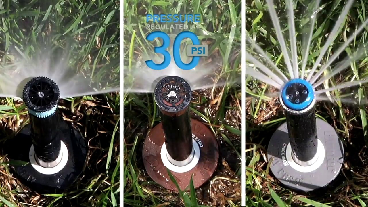 Веерные дождеватели Hunter pros - Pro Spray santehmaster ua - YouTube