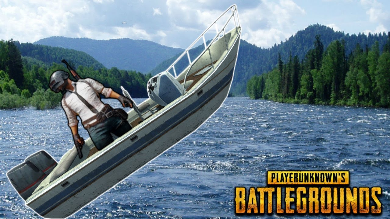 PlayerUnknown's Battlegrounds | First Person | Doing Wheelies in a BOAT ...