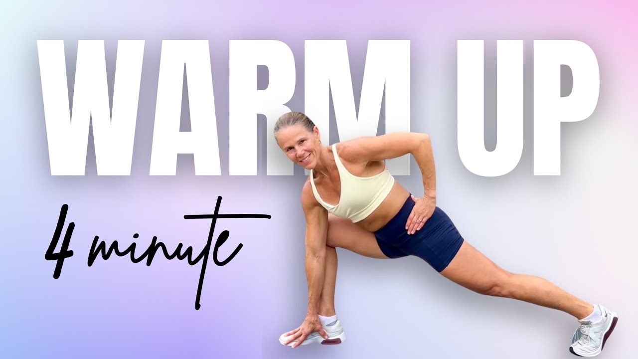 4 MIN WARM UP ROUTINE | Do this before you workout to prevent injury ...