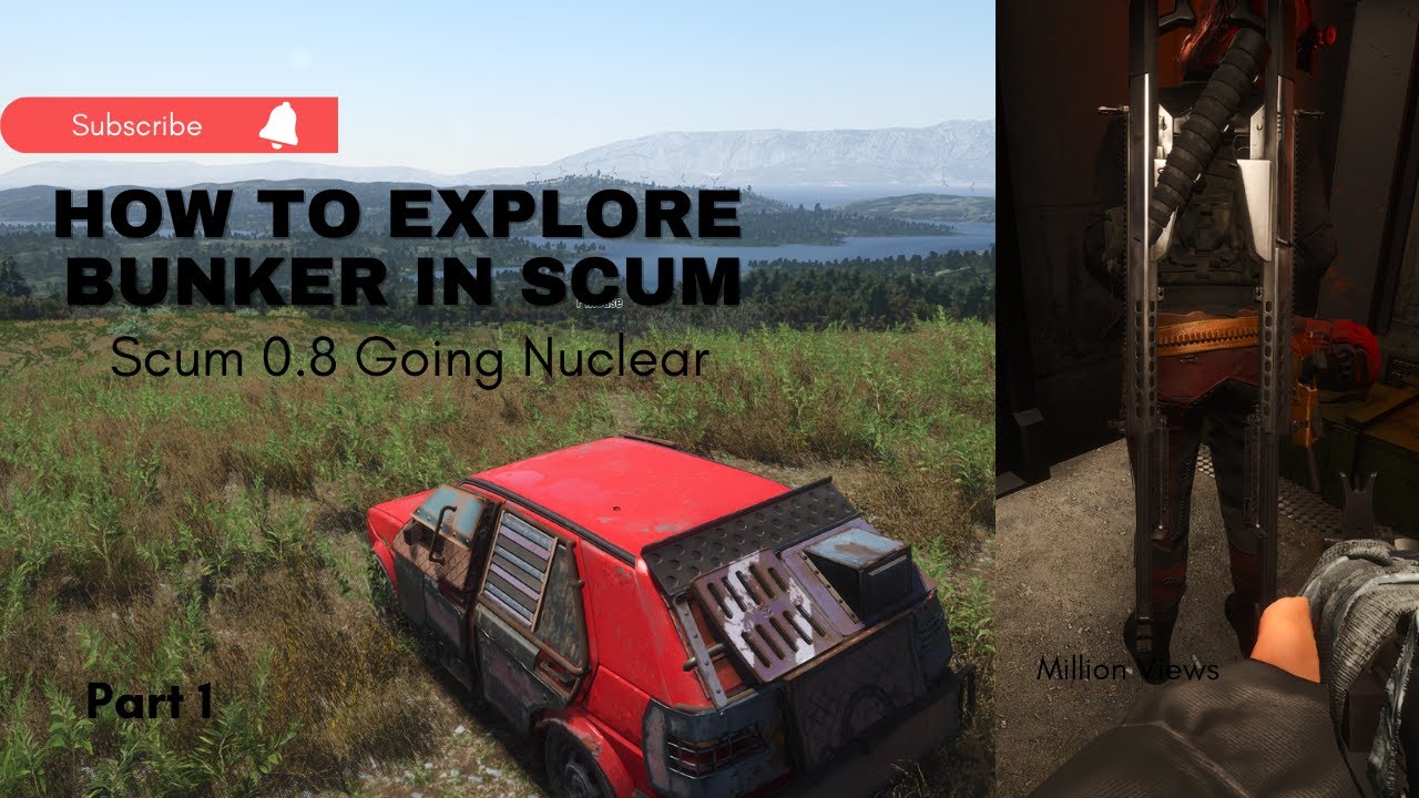 SCUM Indonesia- Best Bunker Looting Spot in SCUM island Part 1 - YouTube