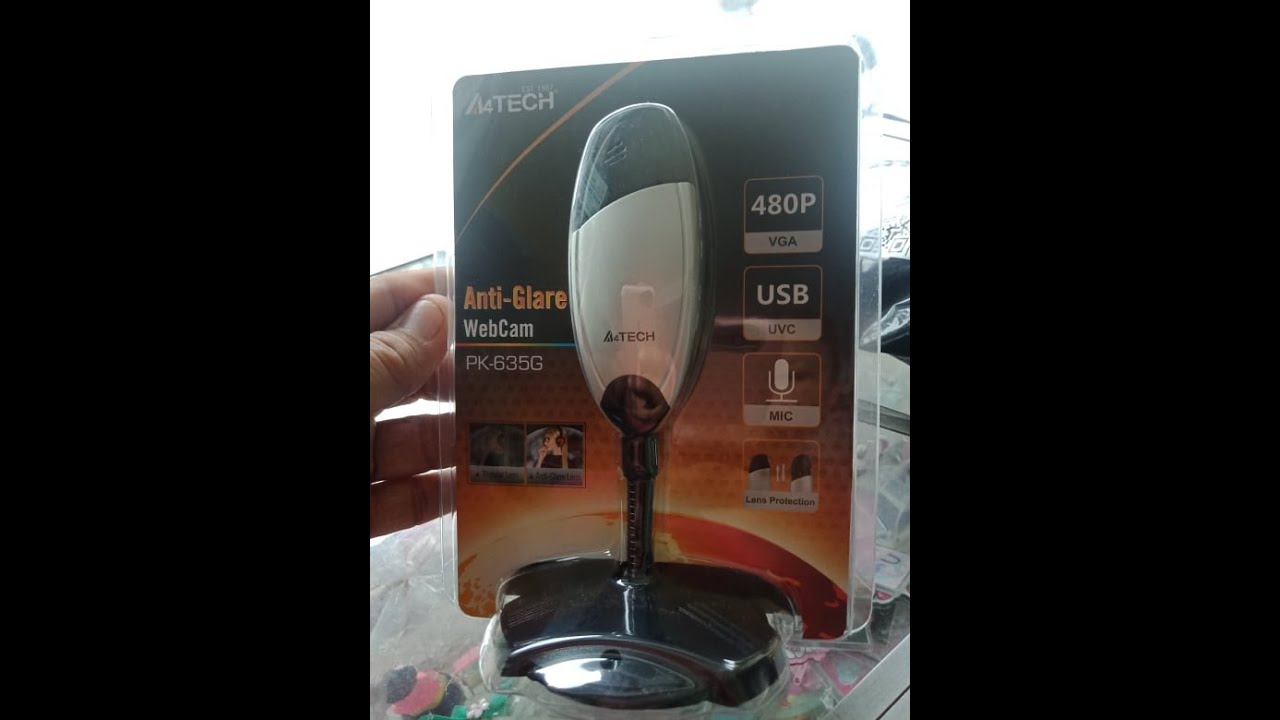 MY NEW A4tech WEBCAM - YouTube
