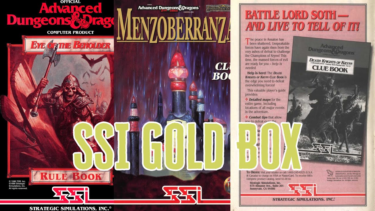 SSI Gold Box Overview (and Cat) 🦬 - YouTube