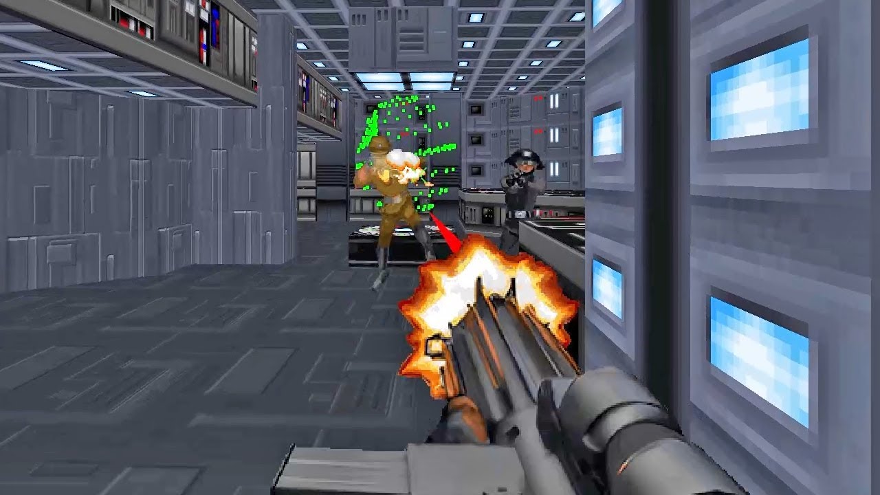 Star Wars: Dark Forces Remastered Gameplay First Mission - YouTube