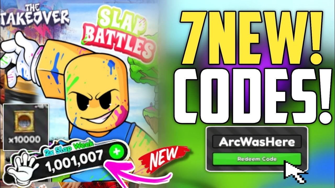 *NEW💥UPDATE!* SLAP BATTLE WORKING CODES SEPTEMBER 2025 | ROBLOX SLAP ...