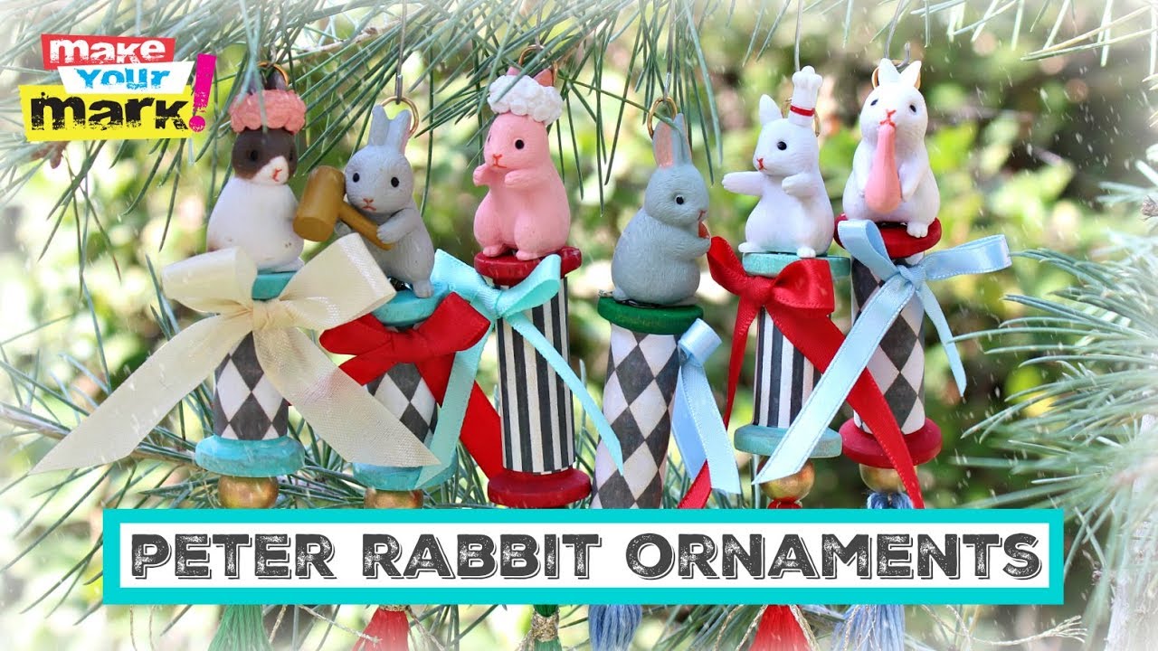 Peter Rabbit Christmas Ornaments - YouTube