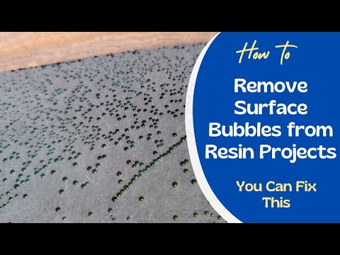 How to Get Bubbles Out of Resin for a Flawless Finish - Christine Britton