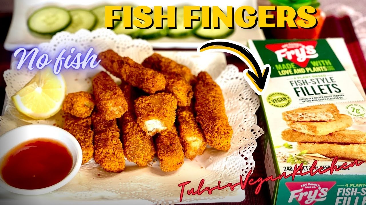 Tasty Vege Fish Fingers - Easy Method 🐟🐟 | Vegan/Vegetarian Recipe ...