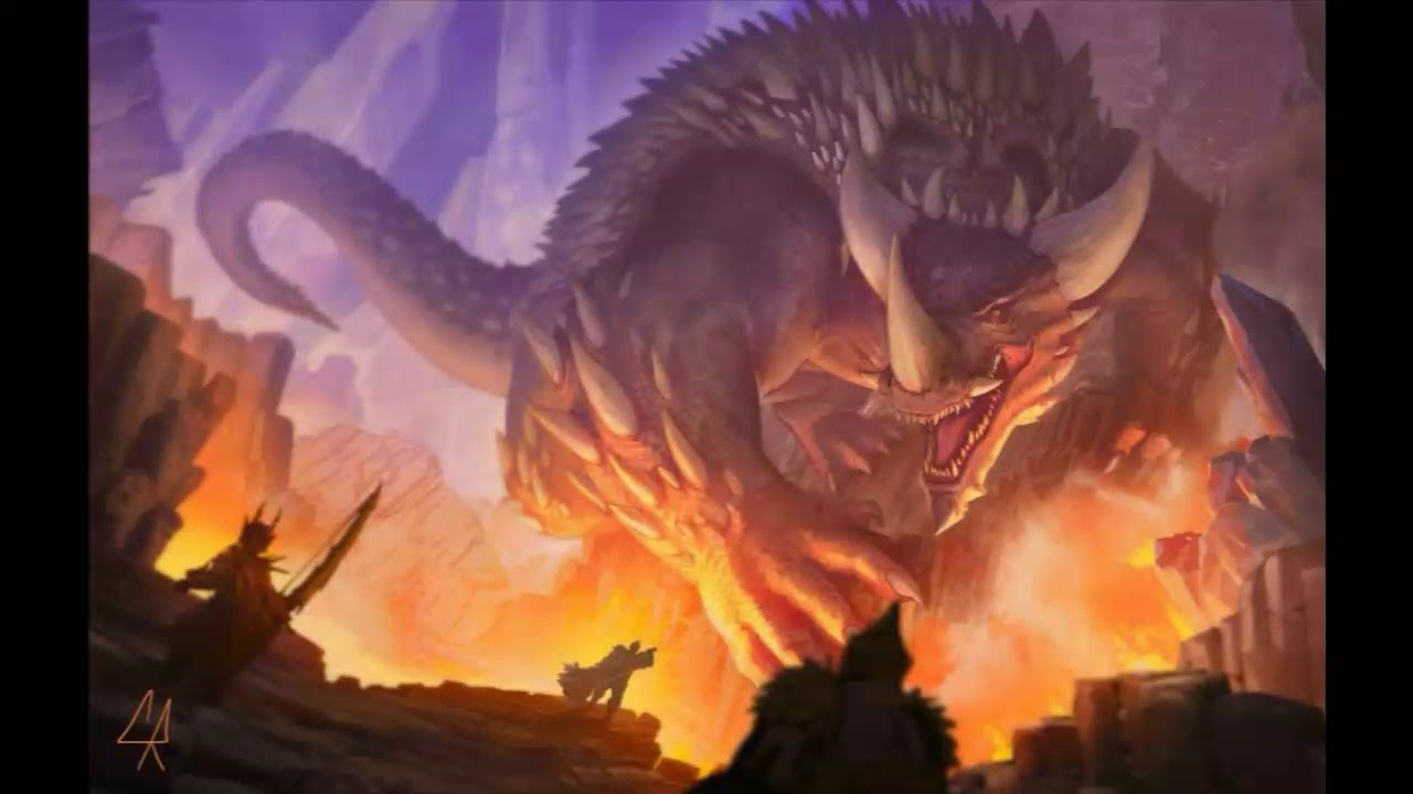Anguirigante roars (Nergigante/ Anguirus fusion) - YouTube