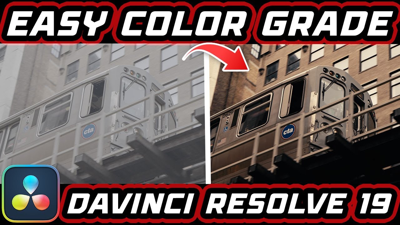 How To Color Grade Sony Slog 3 For a Cinematic High Contrast Look In ...