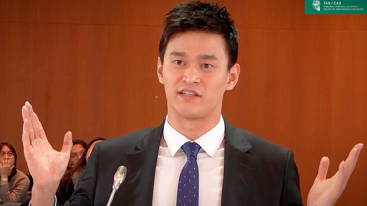Sun Yang CAS SUSPENSION : Detailed Legal Analysis of Ban - YouTube
