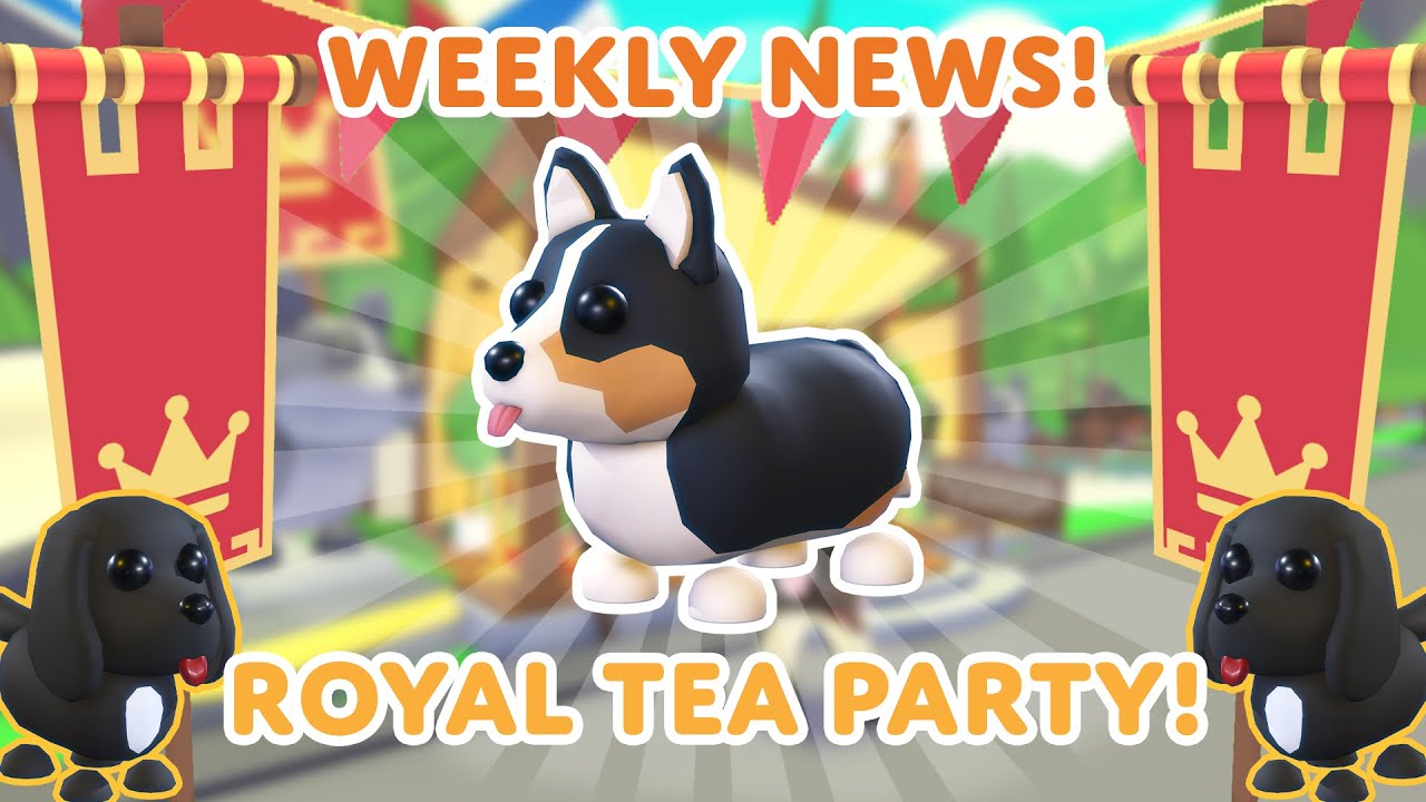 👑 Royal Tea Party and 2 New Canine Pets! 🐕 Weekly News! Adopt Me! on ...