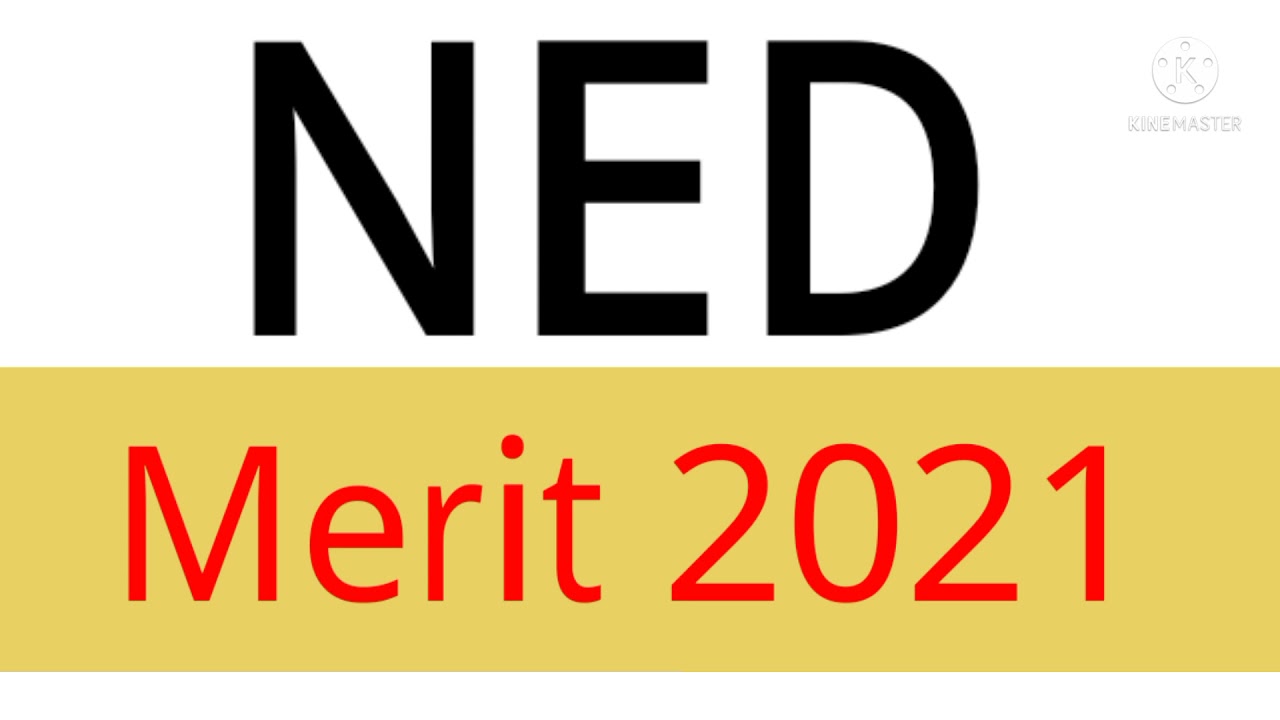 NED Merit List 2021 | Approximate Merit Aggregate - YouTube