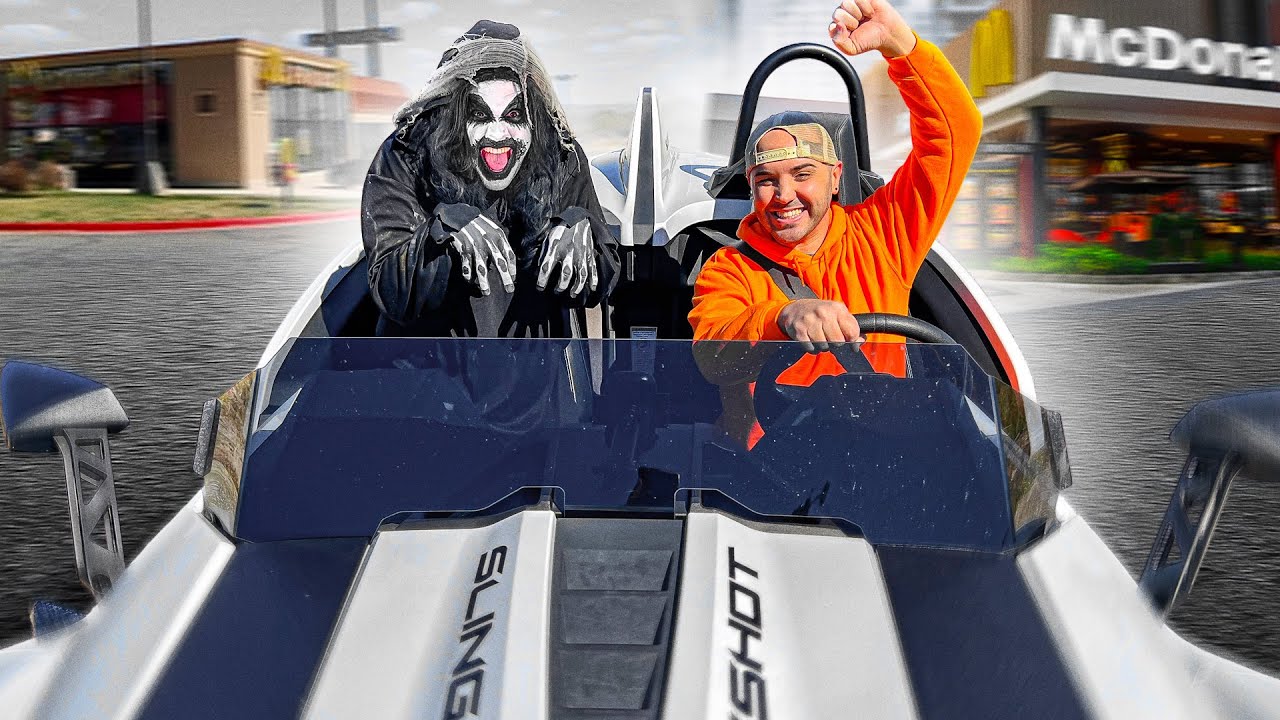 Fun car ride with Monster 🤩 - YouTube