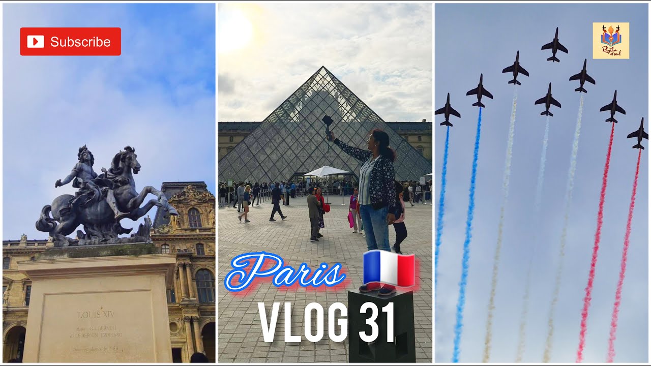 Last Day in Paris - Paris Vlogs - Vlog 31 | #louvremuseum # ...