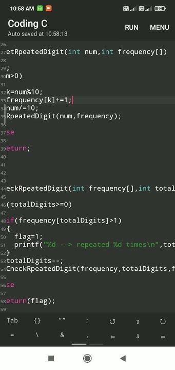 C Programming Count Frequency Of Digit Programming Youtube