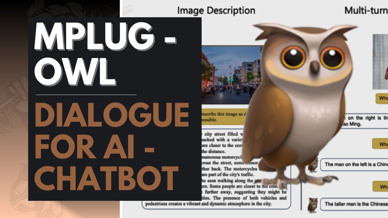 mPLUG-Owl: Revolutionizing Dialogue Research with Large Language Models - YouTube