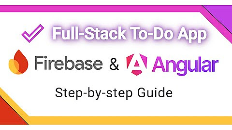 Angular & Firestore Database 2025 - Full-Stack Todo App - YouTube