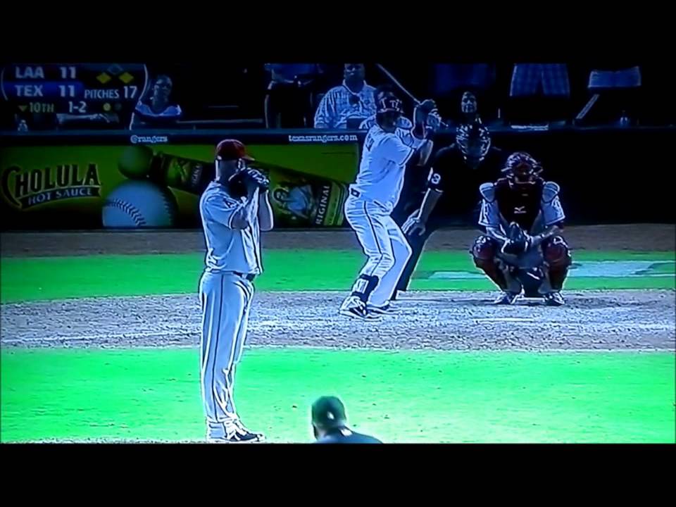 Texas Rangers Sweep Angels with 3 Consecutive Walk Off Home Runs July ...