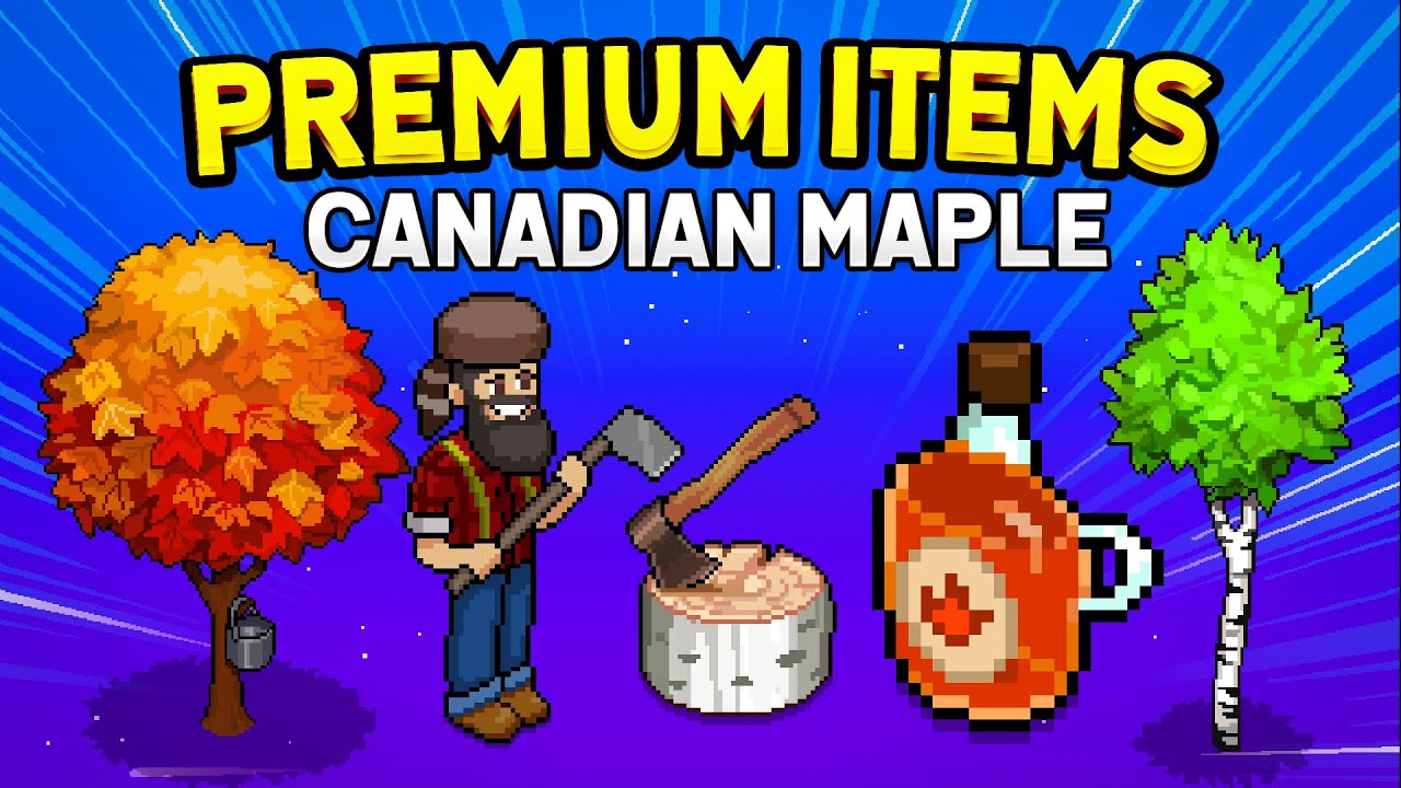 Premium Items Canada Day Canadian Maple Pack PewDiePie's Tuber ...