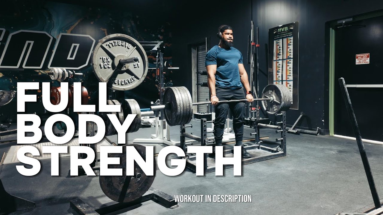 FULL BODY | Rack Pulls, Incline Bench, Pull-Ups, Leg Press, Seal Rows ...