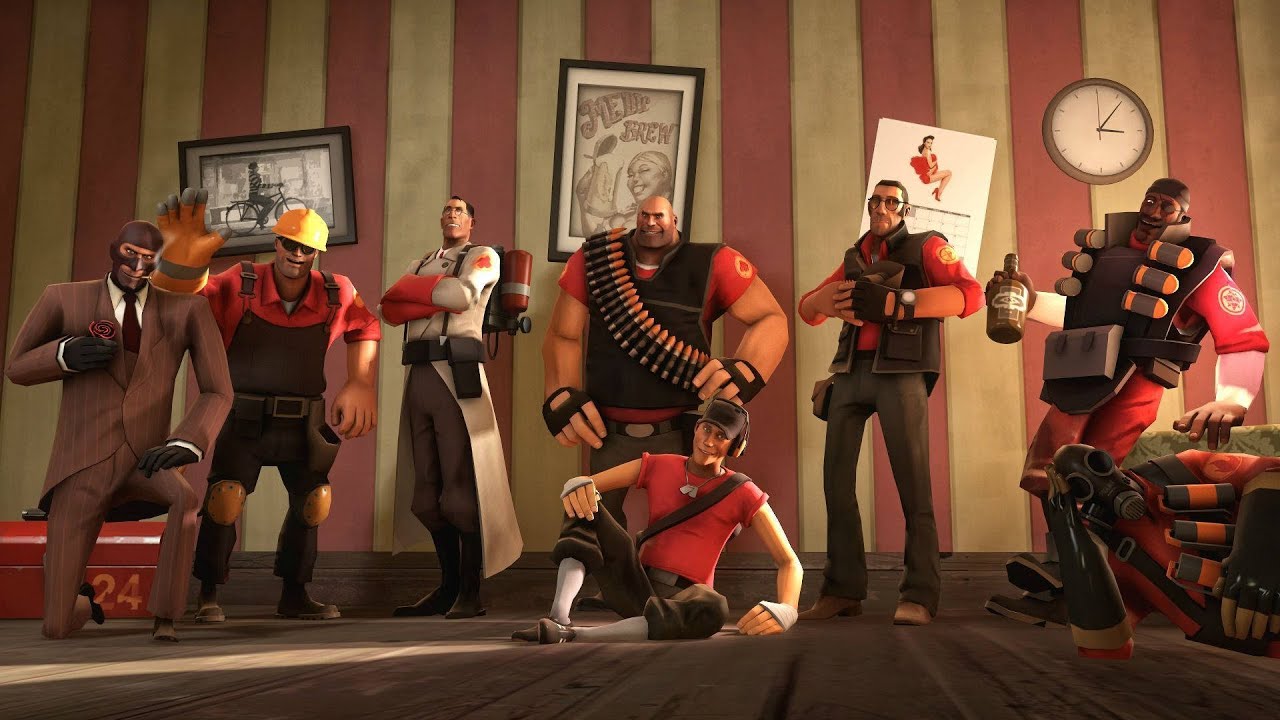 "Human" but all TF2 mercenaries sing it at the same time - YouTube