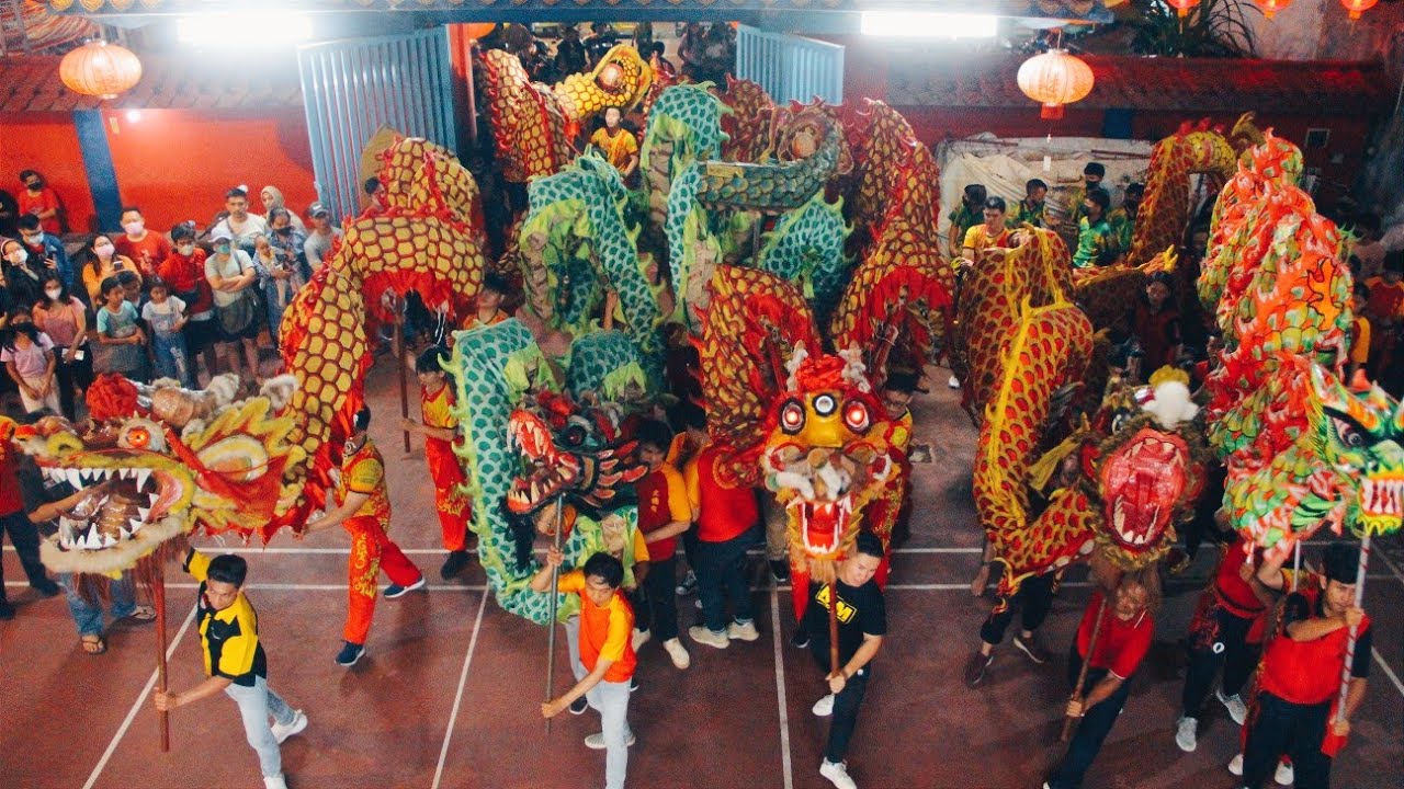 WOW !! 4 LIONG BENTENG + 1 LIONG SCOTLITE MAIN BERSAMAAN DI HARLAH NABI ...