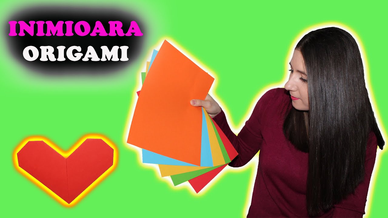 Inimioara Origami - Video Tutorial (2021) - YouTube
