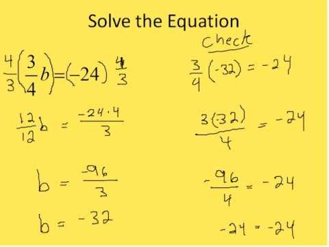 Math Fractions Equations Adding Fractions With Variables
