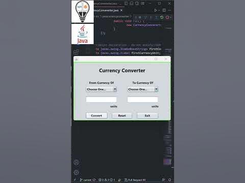 Java: Currency Converter #shorts #Java #currency converter #java ...